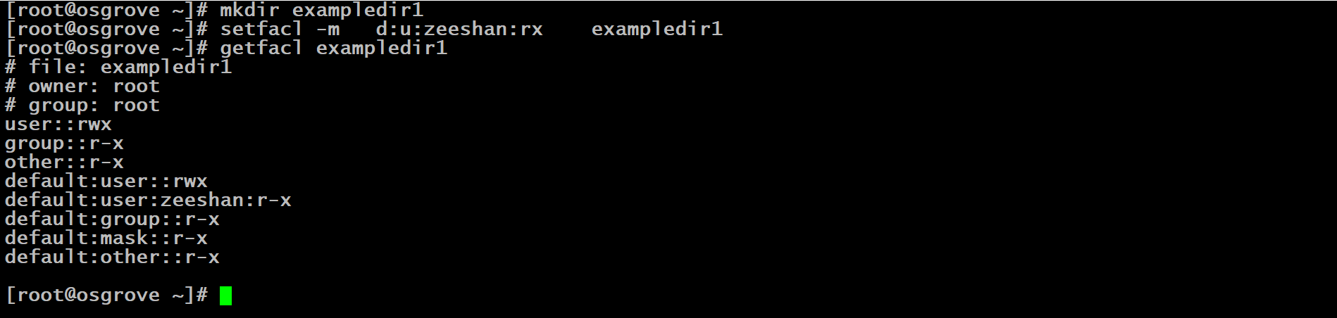 How to configure Acl in Linux - Osgrove Home - Linux Windows and Open ...