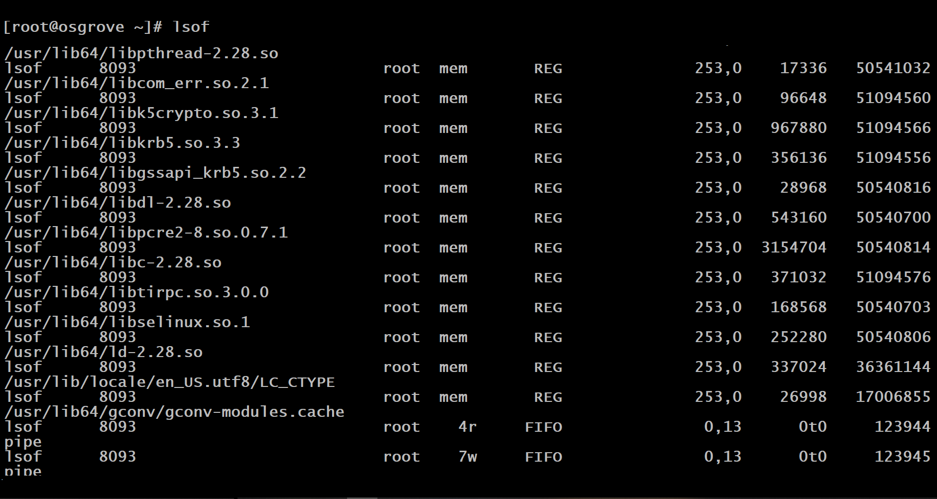 Use of lsof Command in Linux – Osgrove